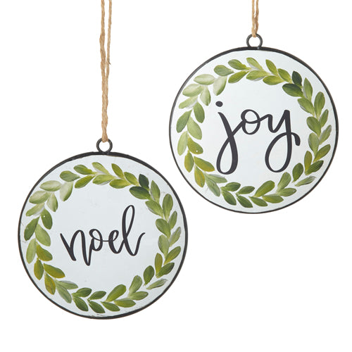 RAZ Noel and Joy Ornaments – Artisan Wall Decor